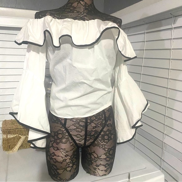 Zara | Tops | Zara Bell Sleeves Blouse | Poshmark